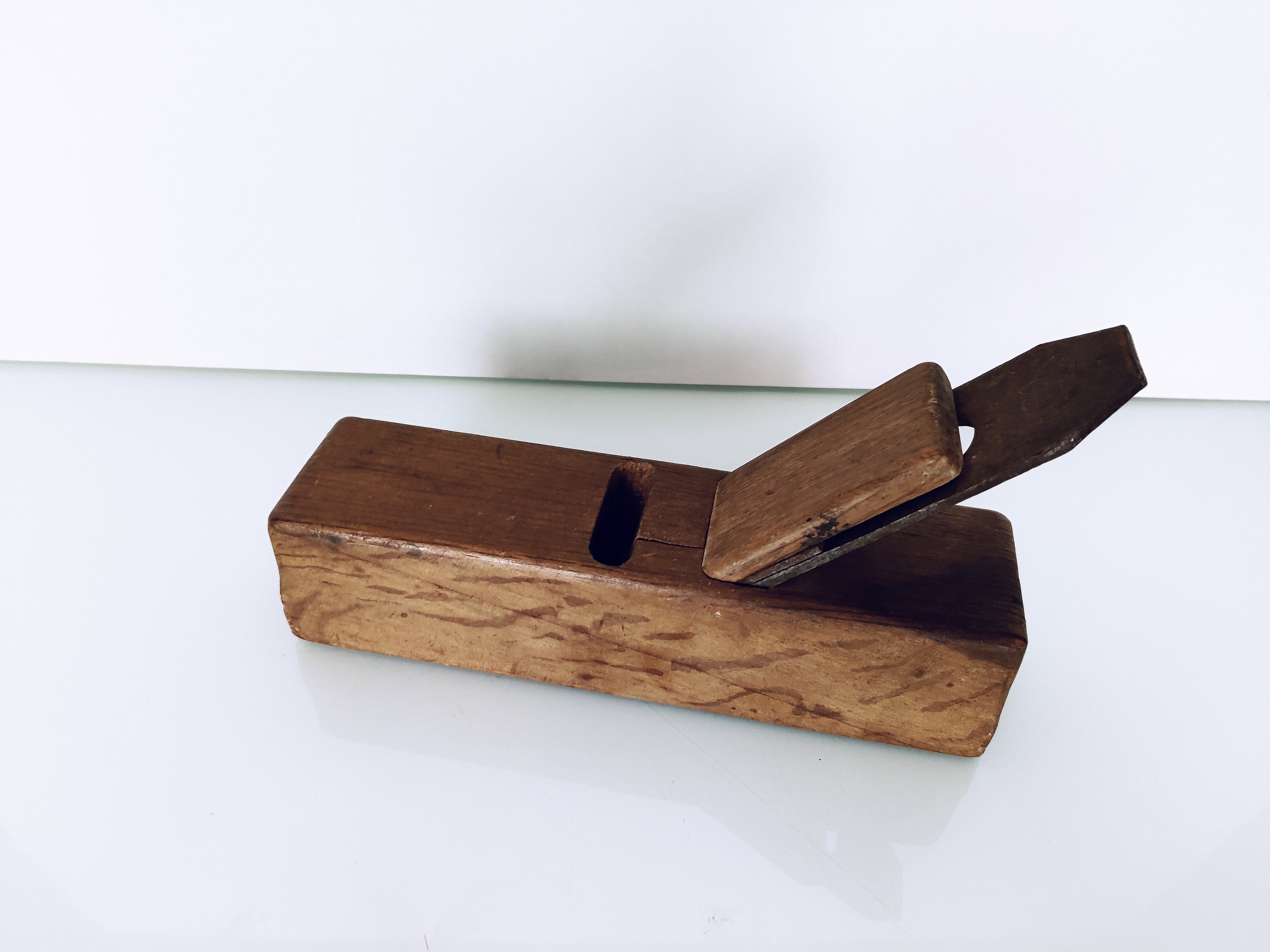 Vintage Wood Planer 1910/1915 Wood, Antique Item Carpenter Tool Hand ...