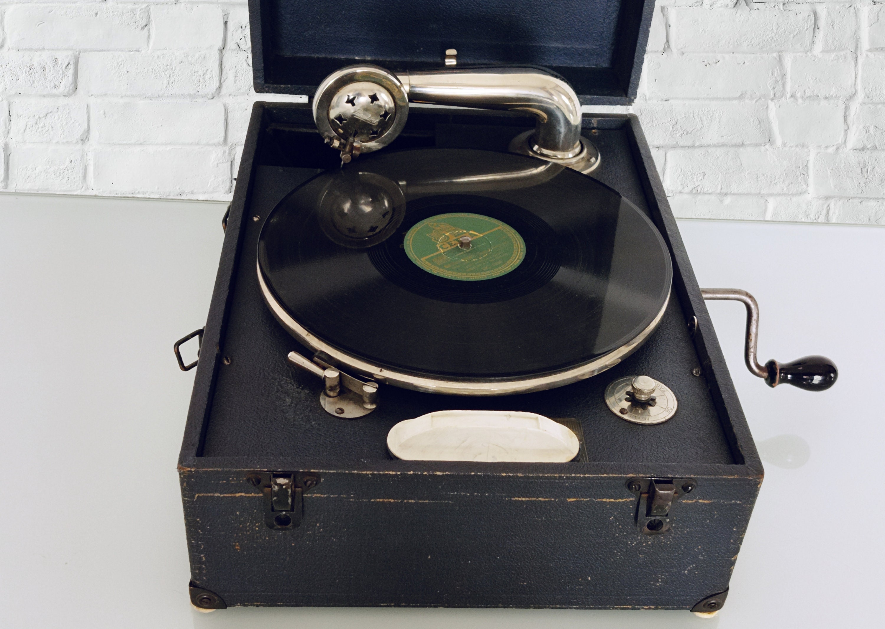 Antique Gramophone - Gramophone Made in England - Twentieth Century ...