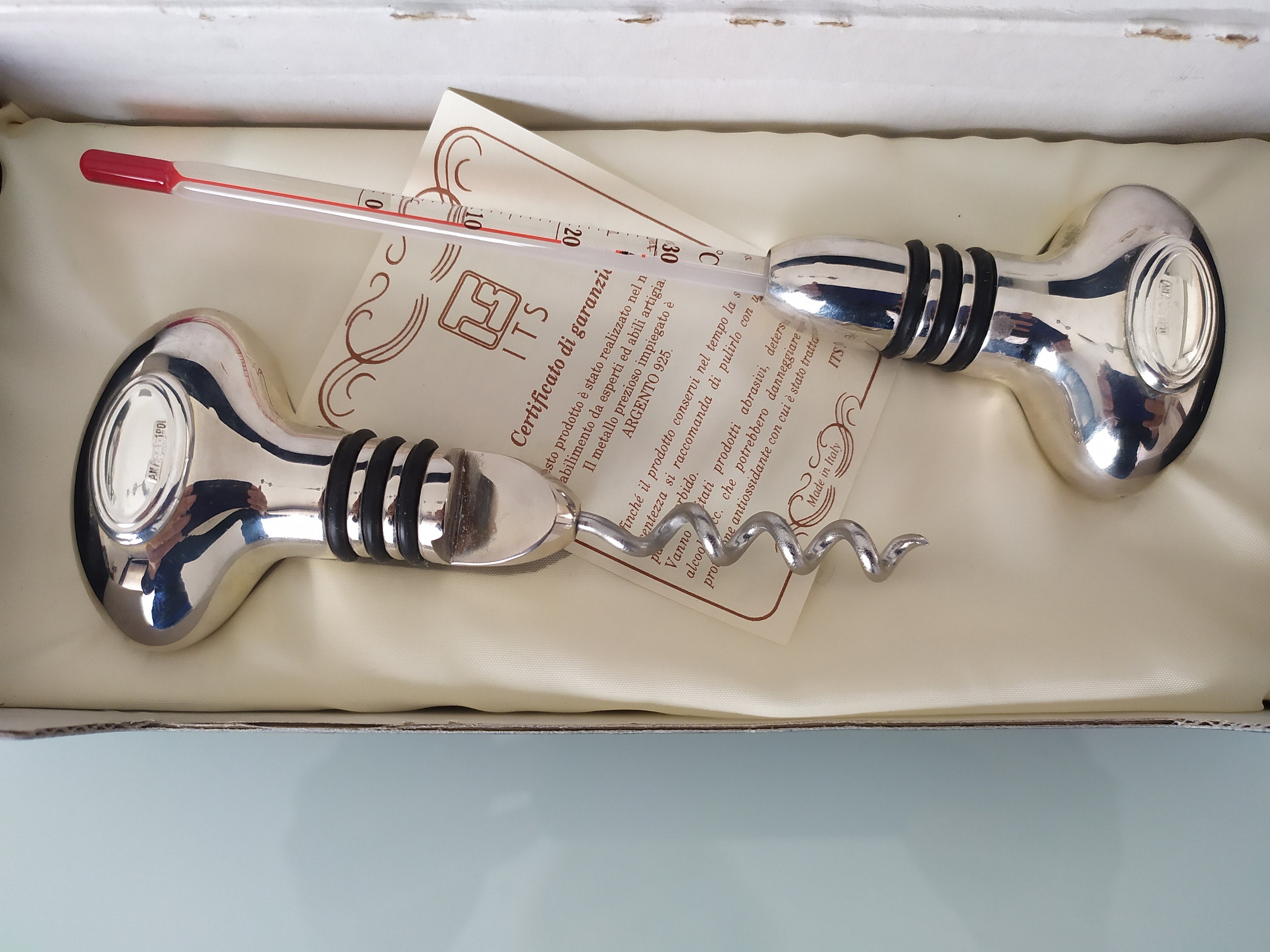 Vintage Sommelier Set Sterling Silver Wine Tools | Etsy