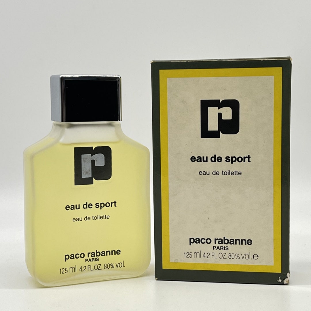Eau De Sport 80s Paco Rabanne Eau De Toilette 125 Ml/4.2 Fl.oz. Splash ...
