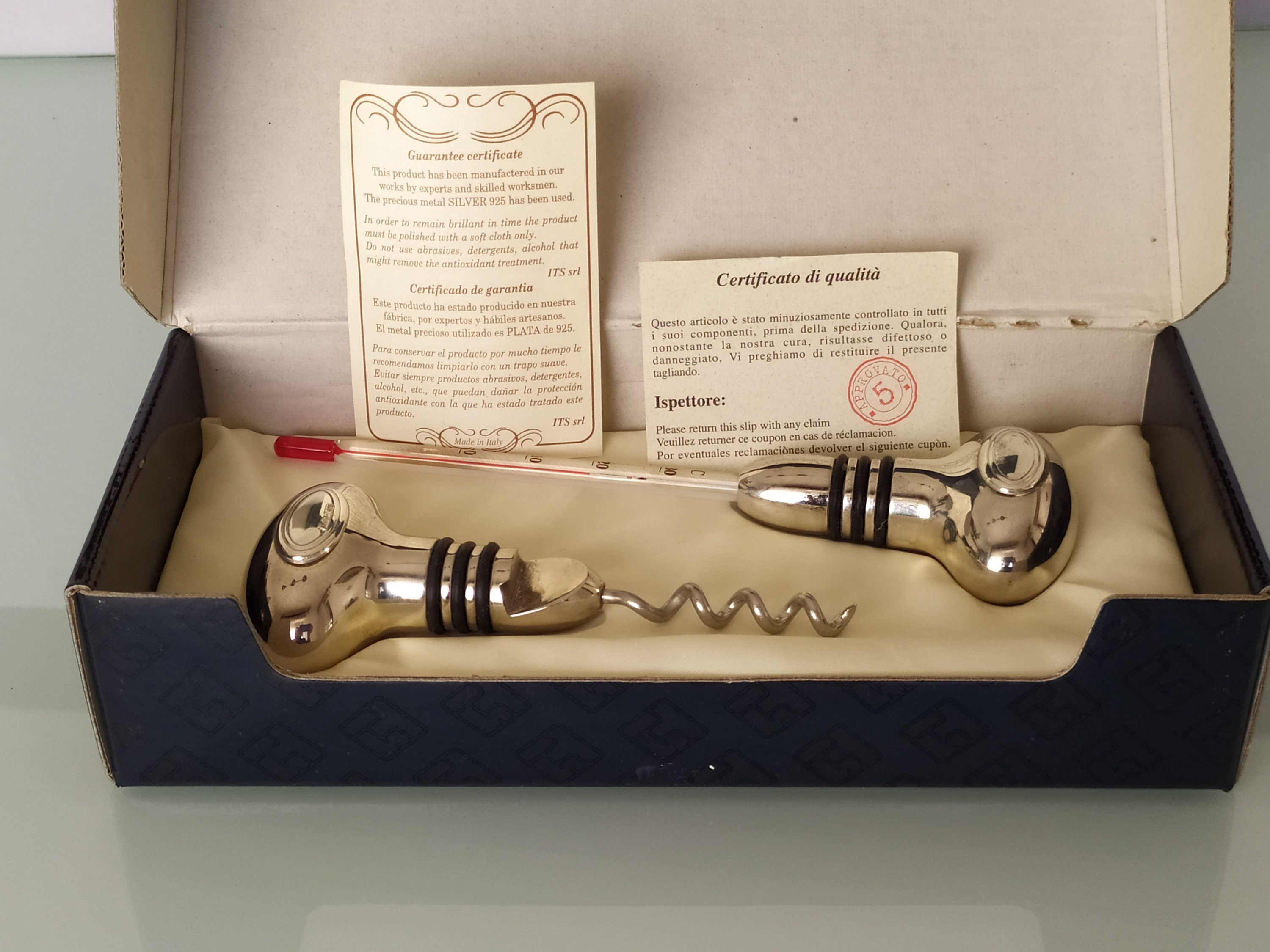 Vintage Sommelier Set Sterling Silver Wine Tools | Etsy