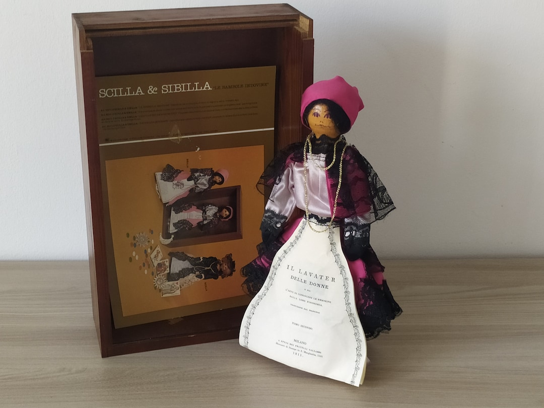 Vintage Wooden Doll Puppet Made and Painted by Hand - Etsy