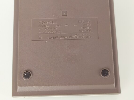 Casio Printing Calculator Replacement Parts
