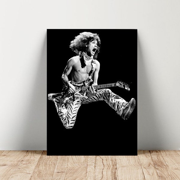 Eddie Van Halen Print - Etsy