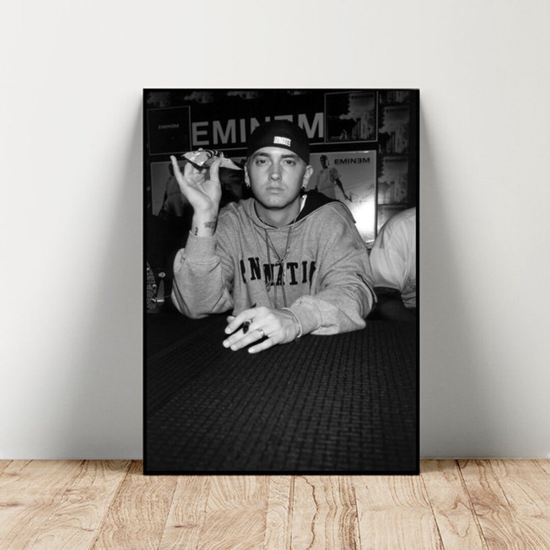 Eminem Canvas Poster, Canvas Art Painting Wall Art Living Room Decor ...
