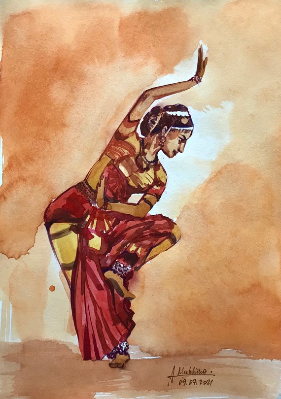 Indian Dancer Painting