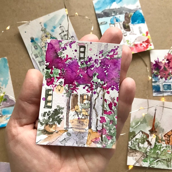 Aceo Painting - Etsy