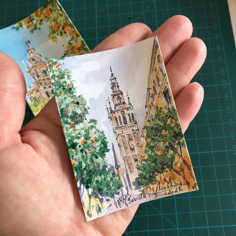 Aceo Painting - Etsy