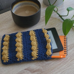 Bobble E-book Reader Case, Kindle Case Crochet Pattern, Quick Crochet Project, Kindle Case - Etsy