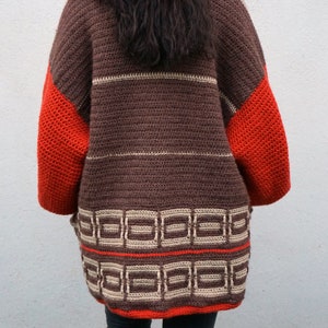 Phoenix Cardigan: Intermediate-advanced Crochet Pattern for a Cozy ...