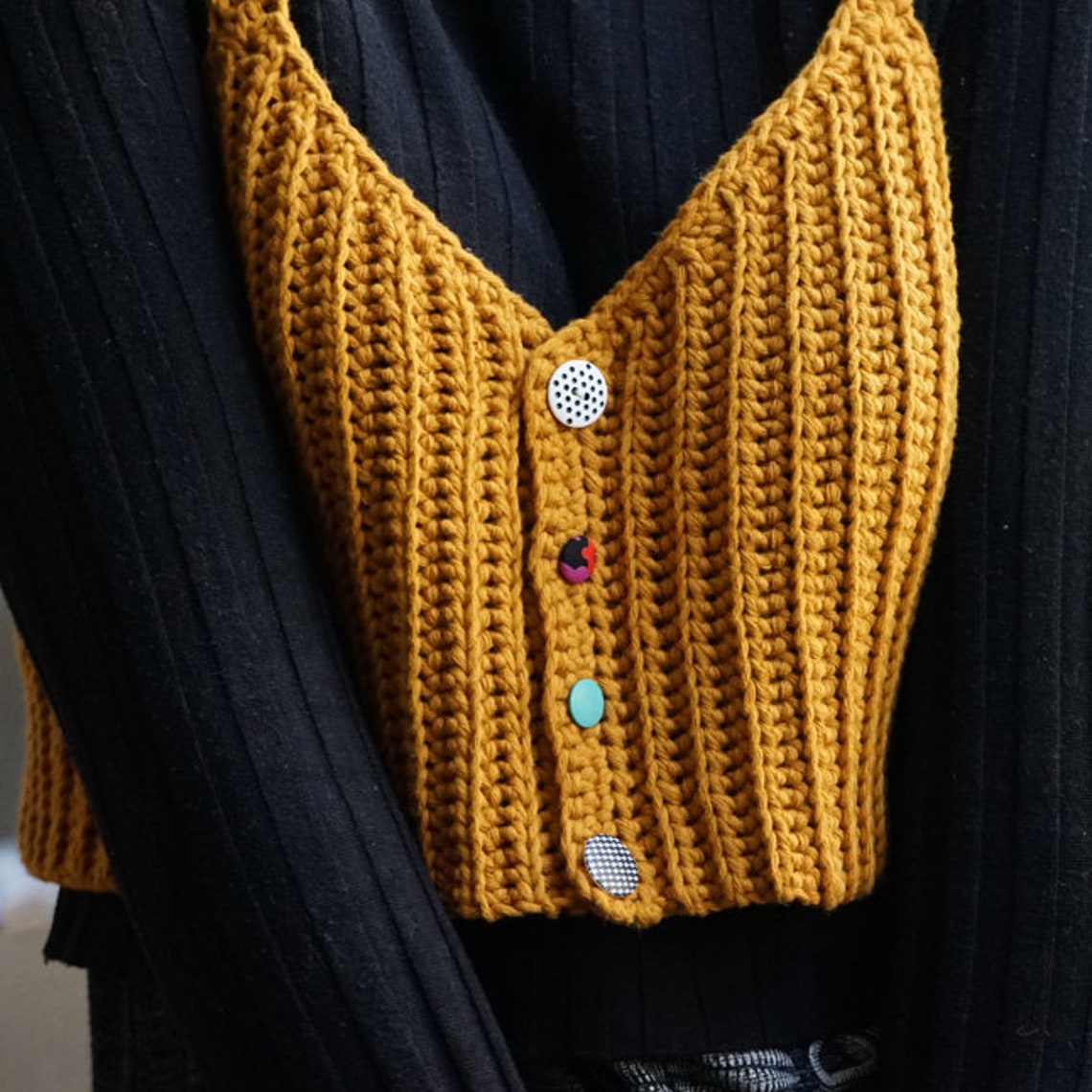 Funky Tank Top Crochet Pattern | Etsy