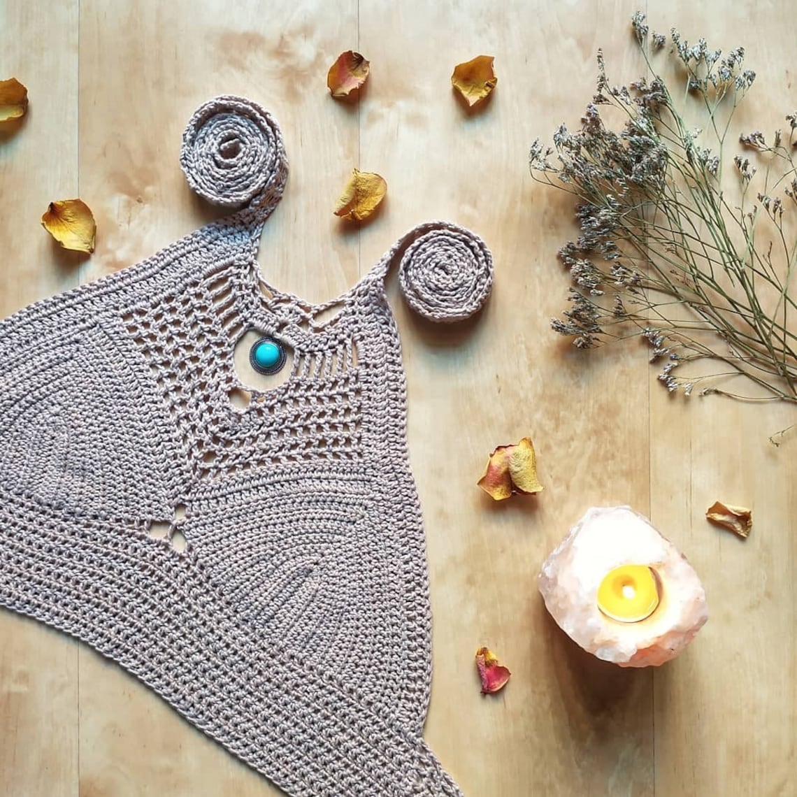 Boho Corset Halter Top Crochet Pattern: Intricate, Lace Crochet Pattern ...