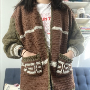 Phoenix Cardigan: Intermediate-advanced Crochet Pattern for a Cozy ...