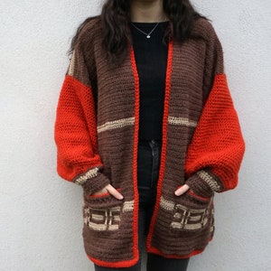 Phoenix Cardigan: Intermediate-advanced Crochet Pattern for a Cozy ...