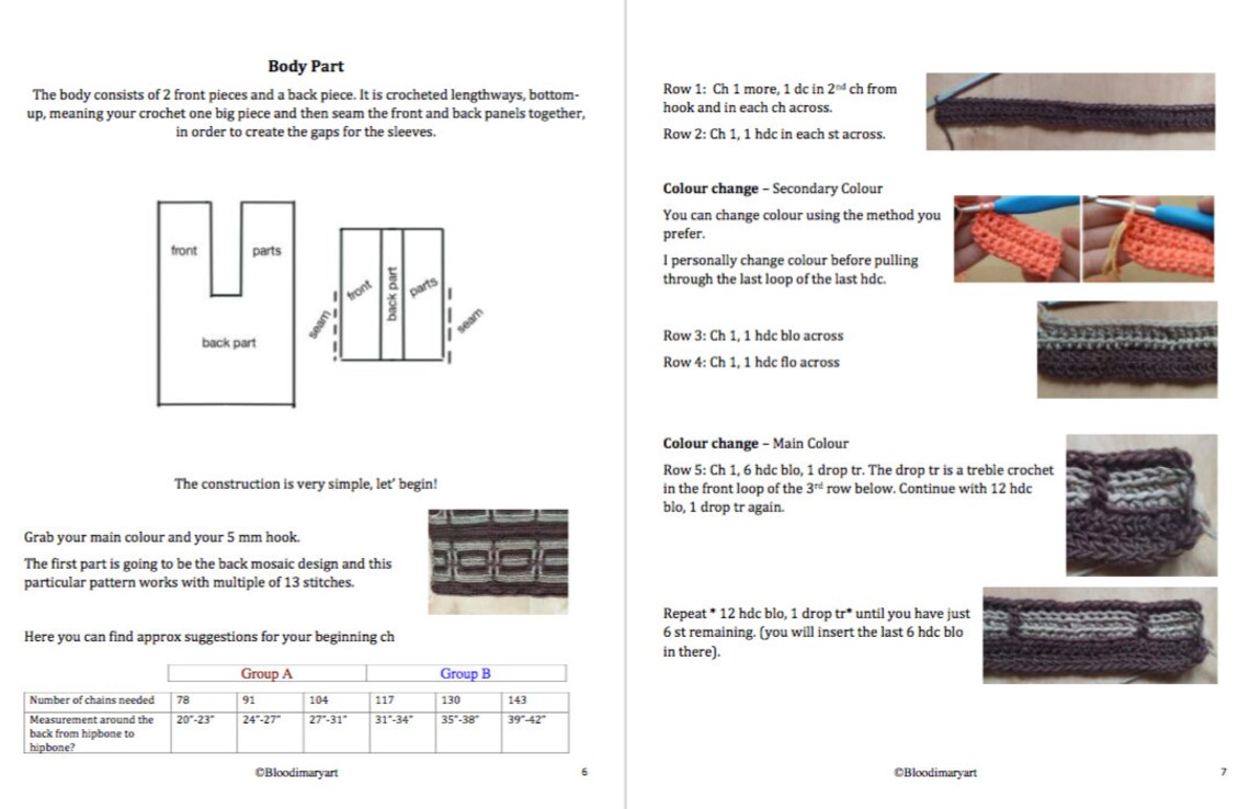 Phoenix Cardigan: Intermediate-advanced Crochet Pattern for a | Etsy