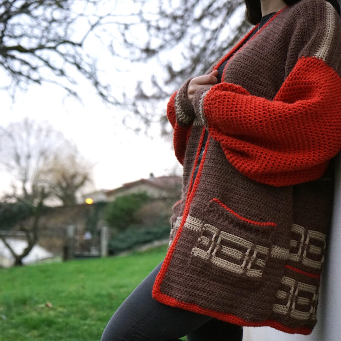 Phoenix Cardigan: Intermediate-advanced Crochet Pattern for a Cozy ...