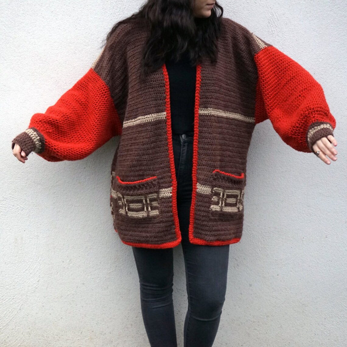 Phoenix Cardigan: Intermediate-advanced Crochet Pattern for a Cozy ...