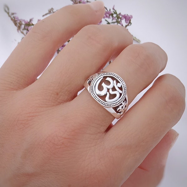 Om Ring - Etsy