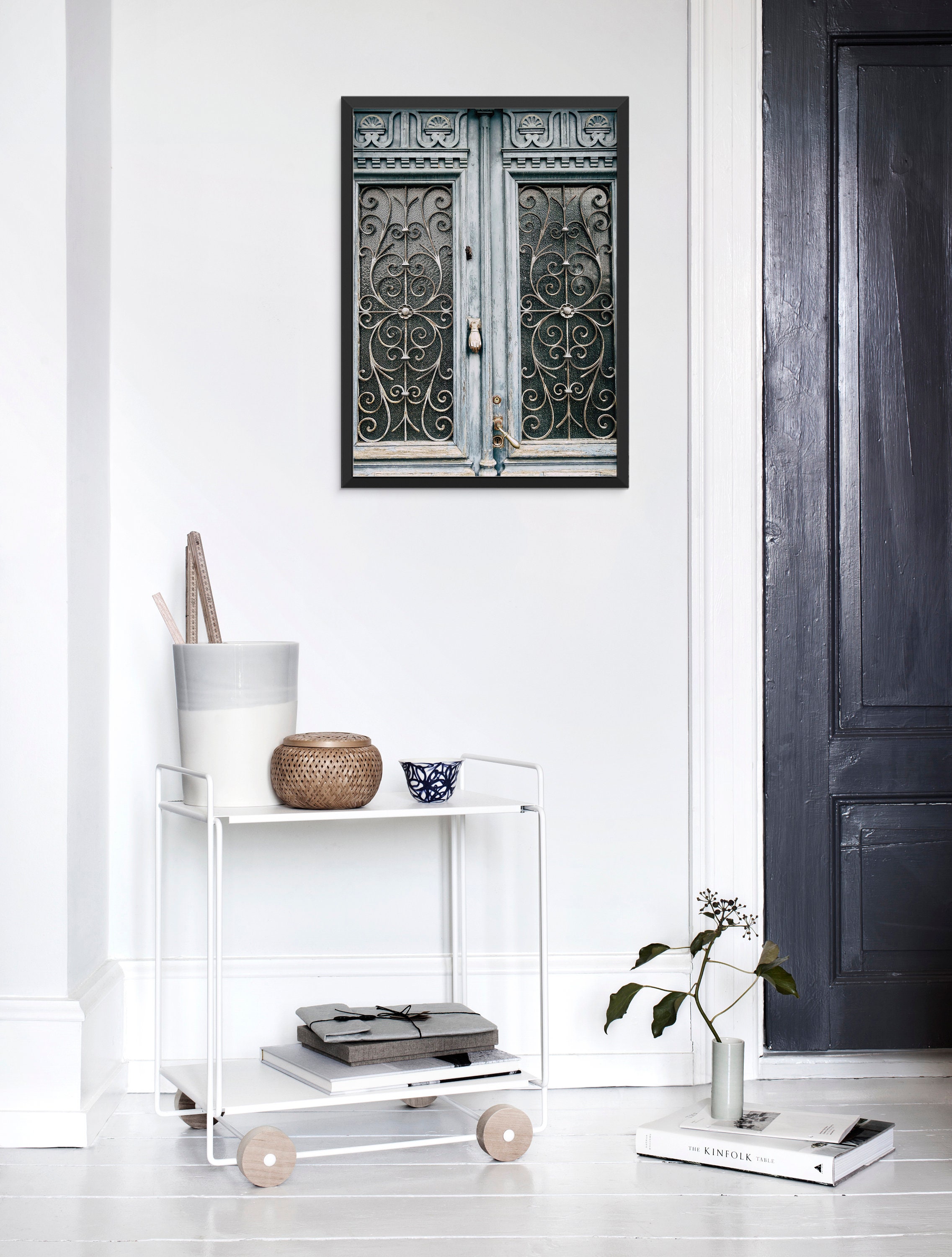 Printable Wall Art Traditional Blue Door Print Paris Urban - Etsy