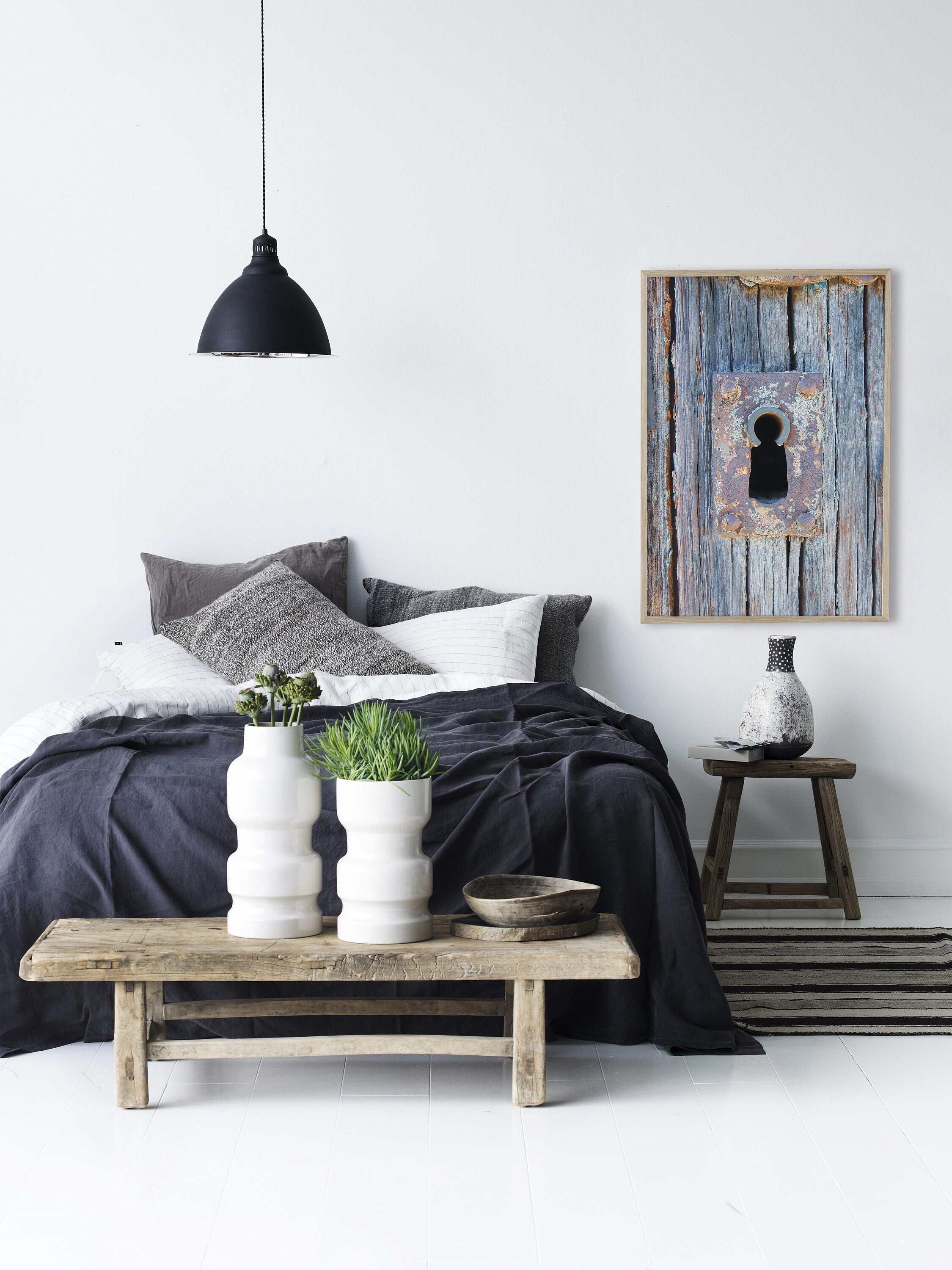 Printable Wall Art, Antique Keyhole Print, Weathered Wooden Door, Rural ...