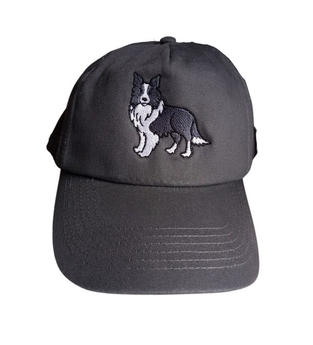 Adult / Kids Size Baseball Cap Hat, Embroidered Border Collie - Etsy