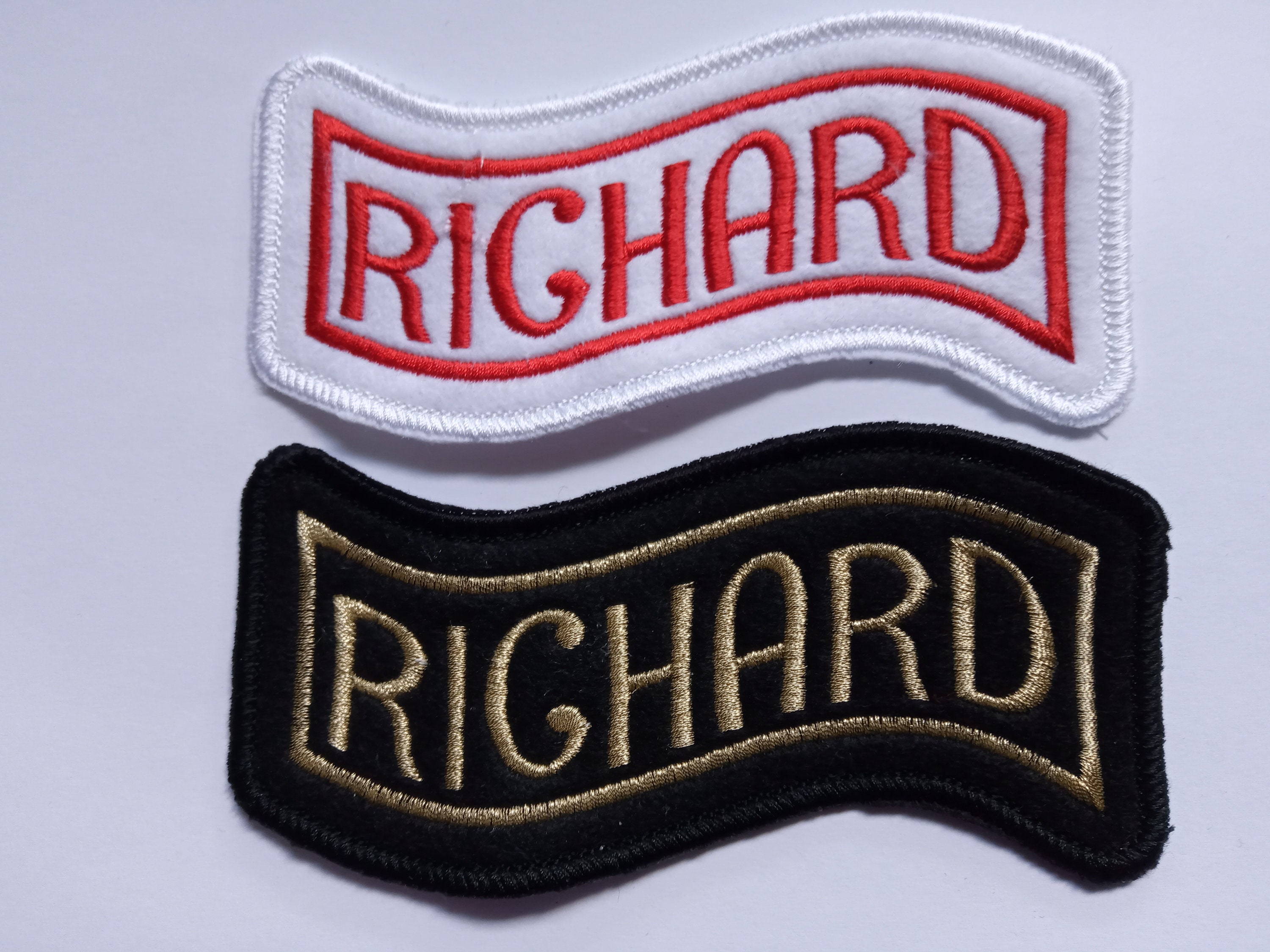 Embroidered Personalised Name Badge Patch Iron or Sew on 3 - Etsy UK