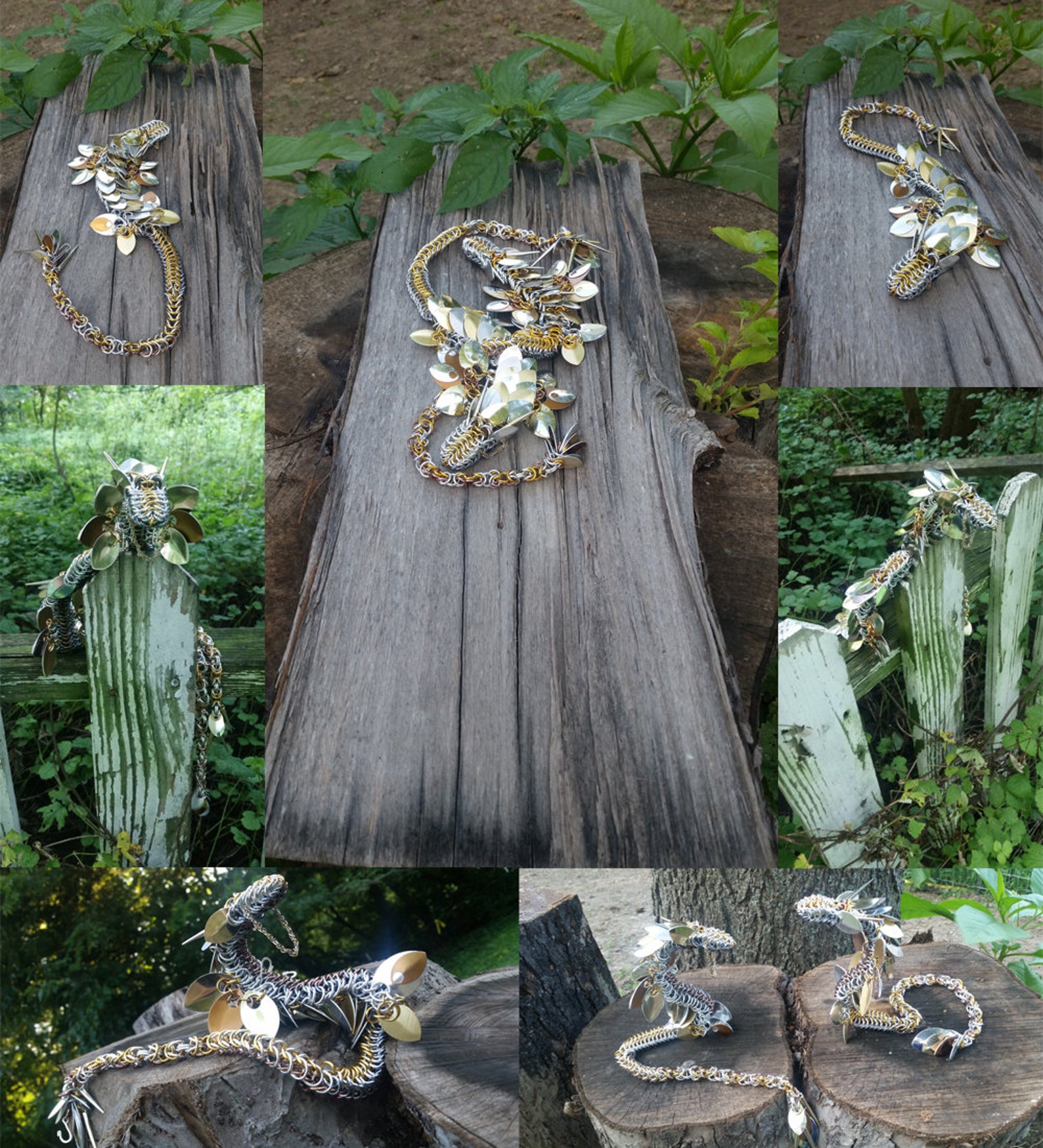 Chainmaille Eastern Dragon - Etsy