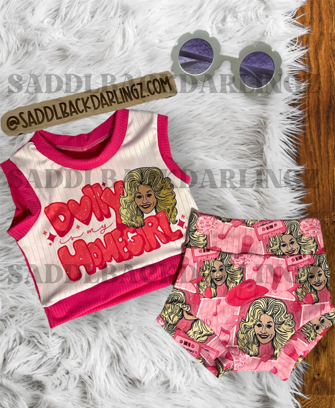 Dolly Parton Baby Crop Tank, Dolly is My Homegirl, Western Baby Outfit ...