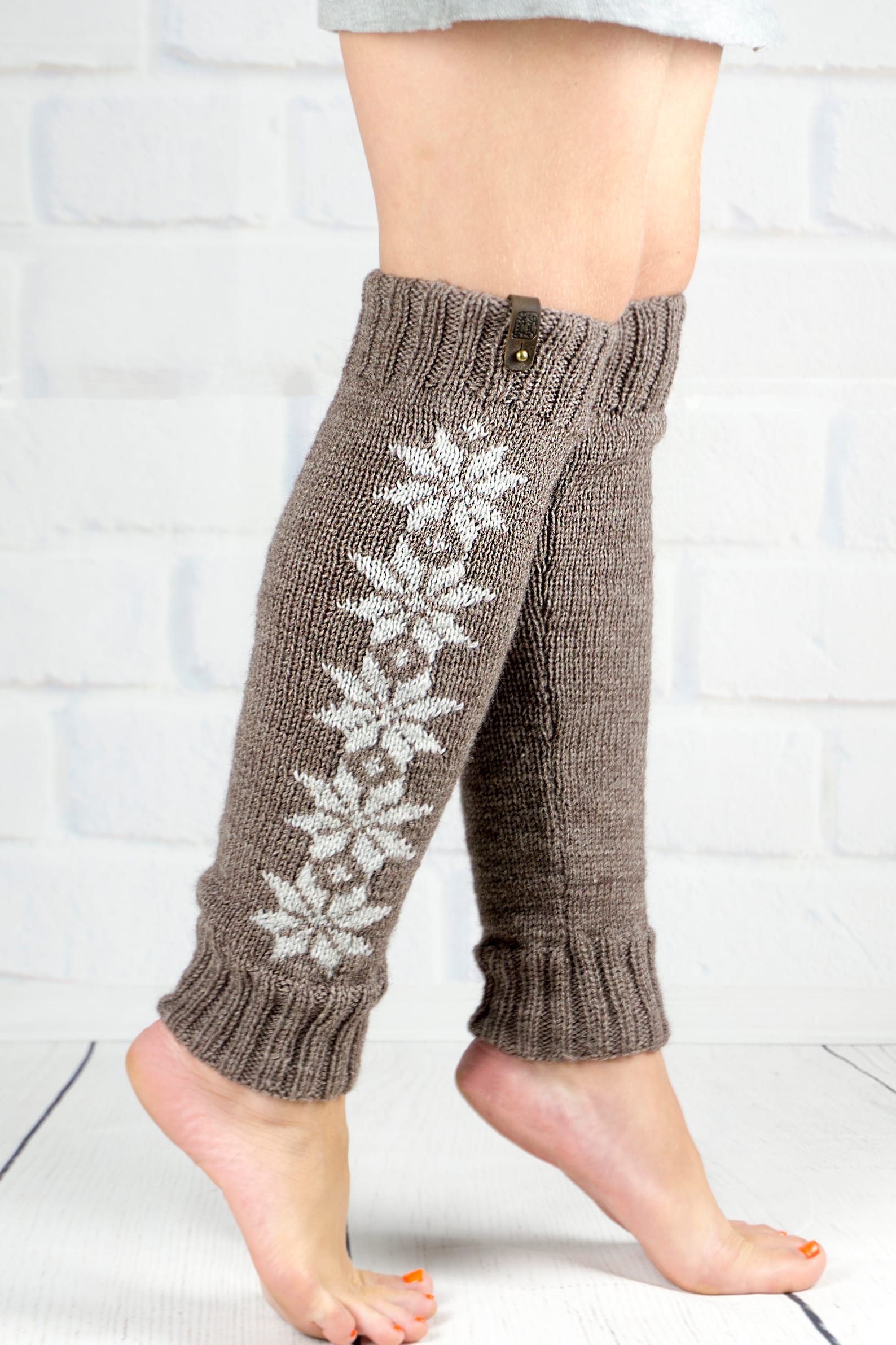 Long Leg Warmer Dance Yoga Ballet Hand Knit Legwarmers Beige - Etsy