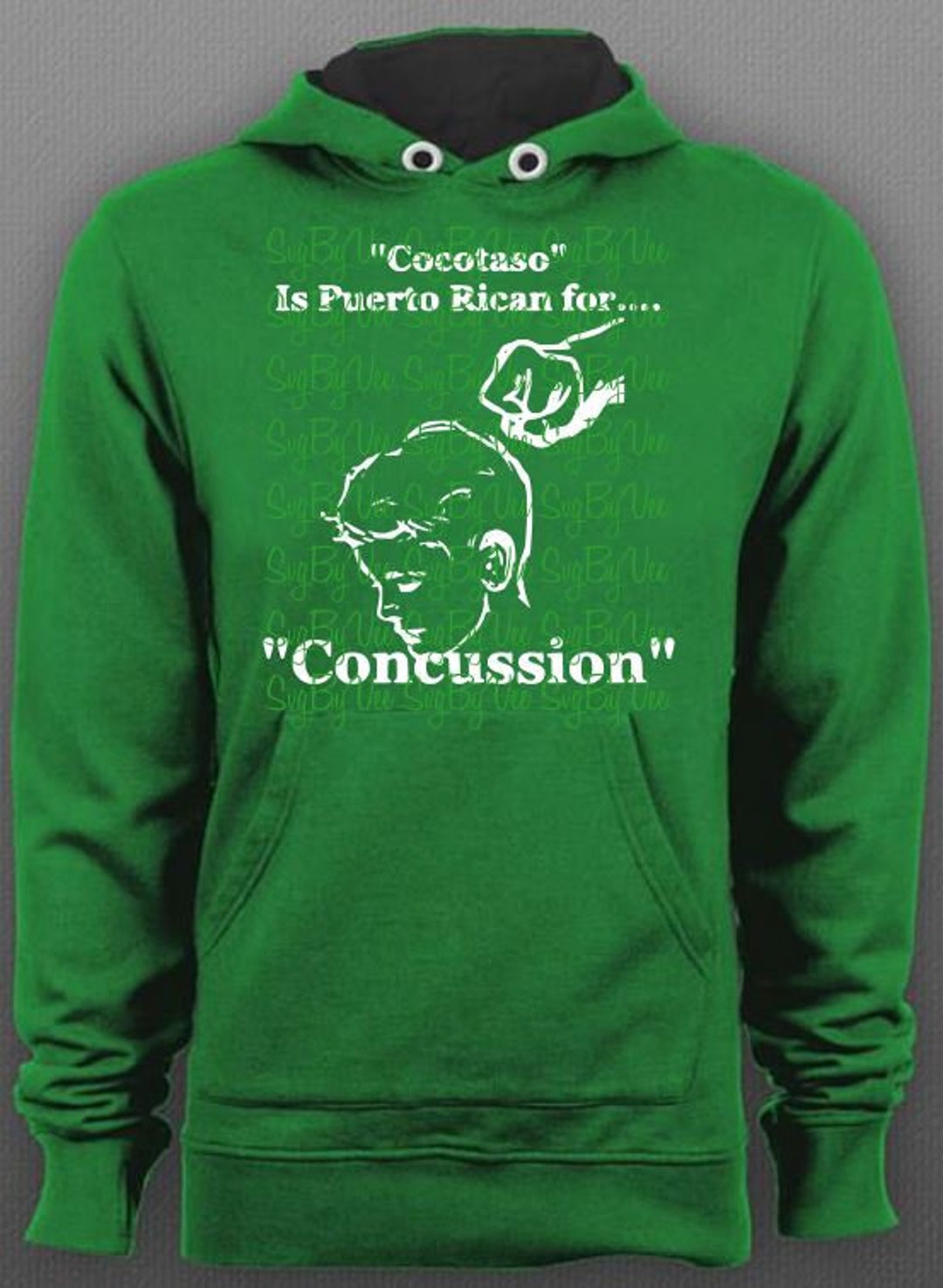 Cocotaso Puerto Rican Concussion SVG Cut File - Etsy