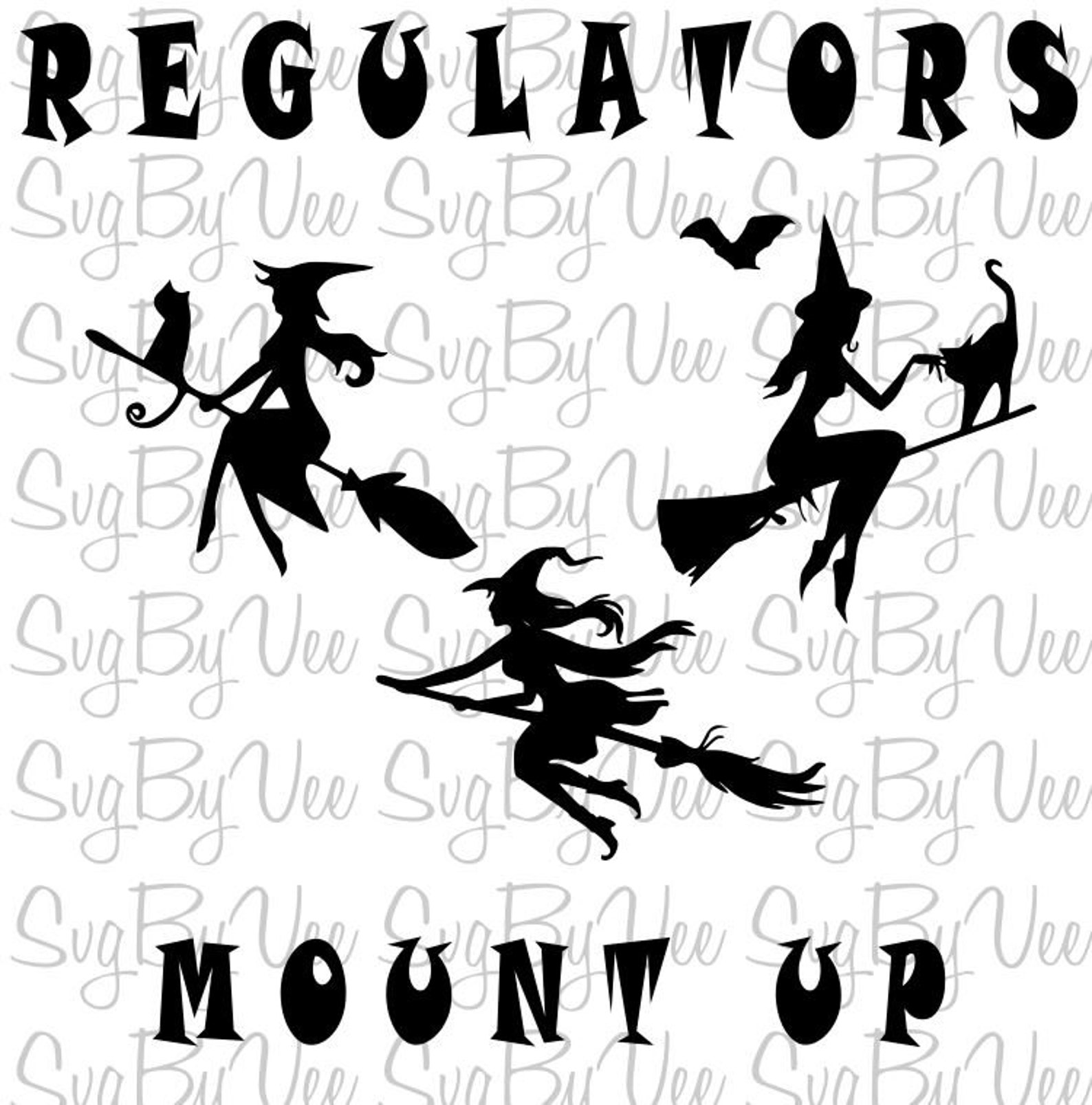 Regulators Mount up Witches - Etsy