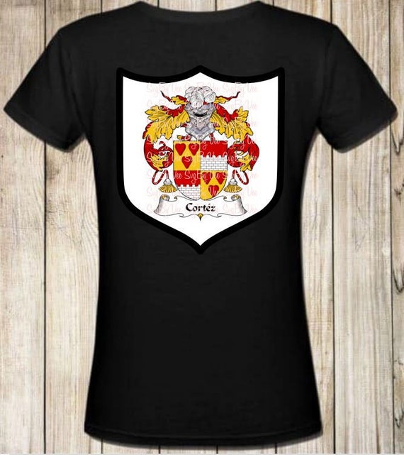 Cortez Coat of Arms Print & Cut PNG File | Etsy