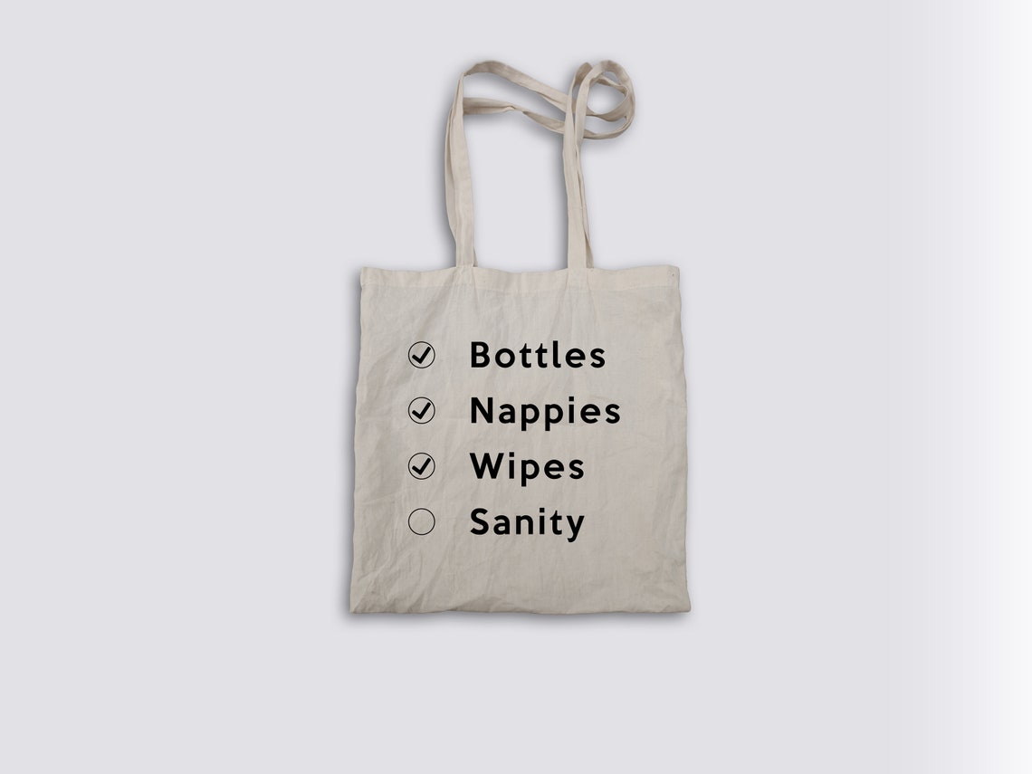 Sanity Checklist Tote Bag - Etsy