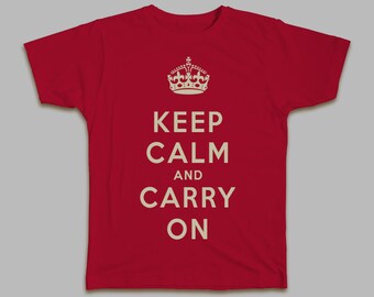 T Shirt Keep Calm | Etsy