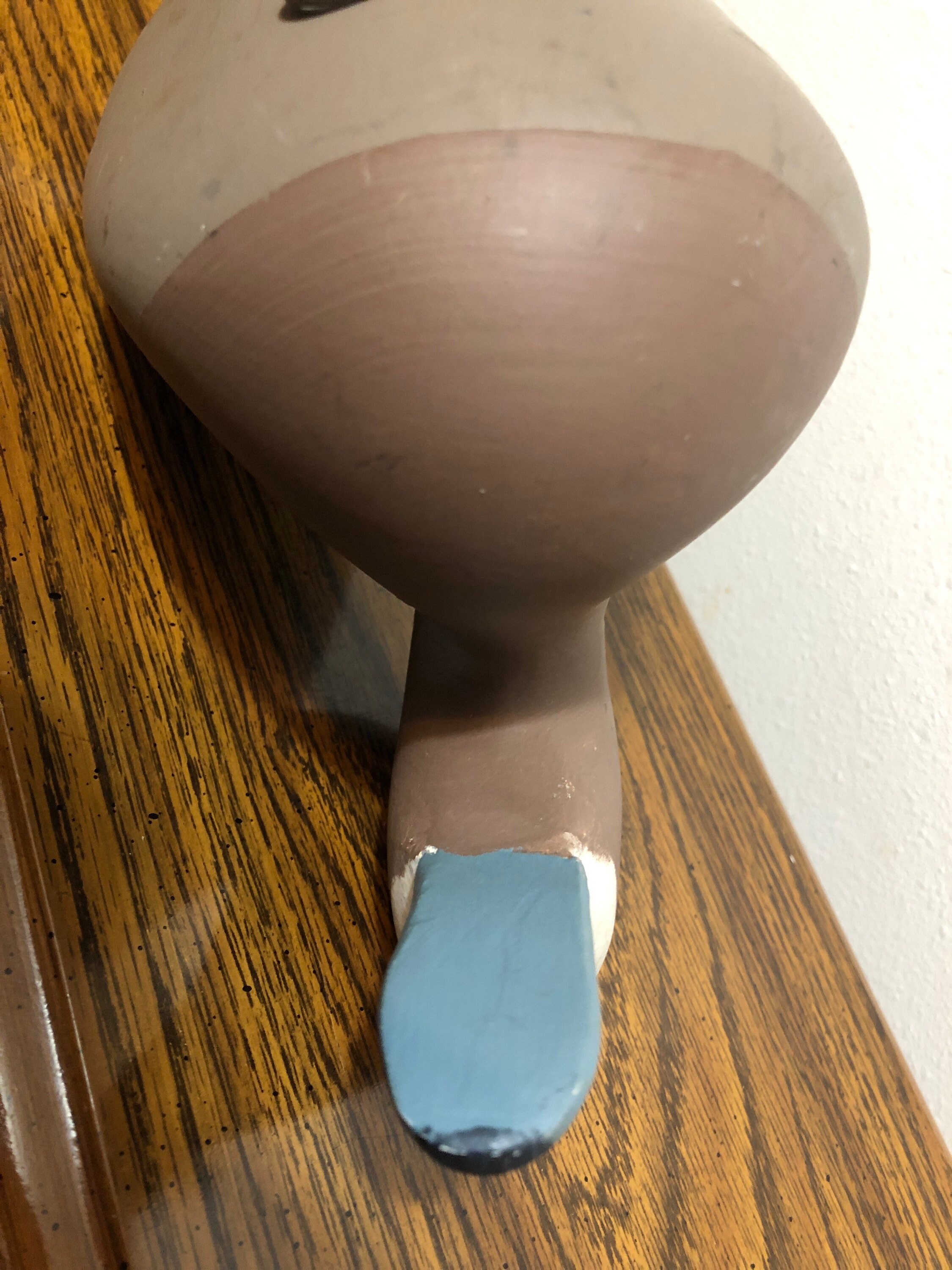 Captain Harry Jobes Wooden Blue Bill Duck Decoy With Wooden Stand - Etsy