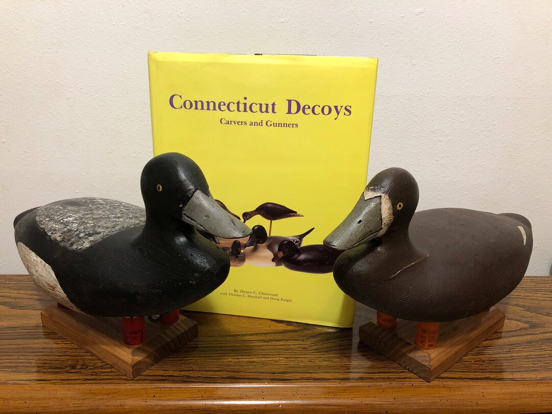 Vintage 1930 Connecticut Pair of Scaup Decoys From Essex CT by Sam ...