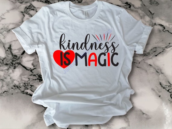 Kindness is Magic Svg Digital Cut File Png Svg Great for | Etsy