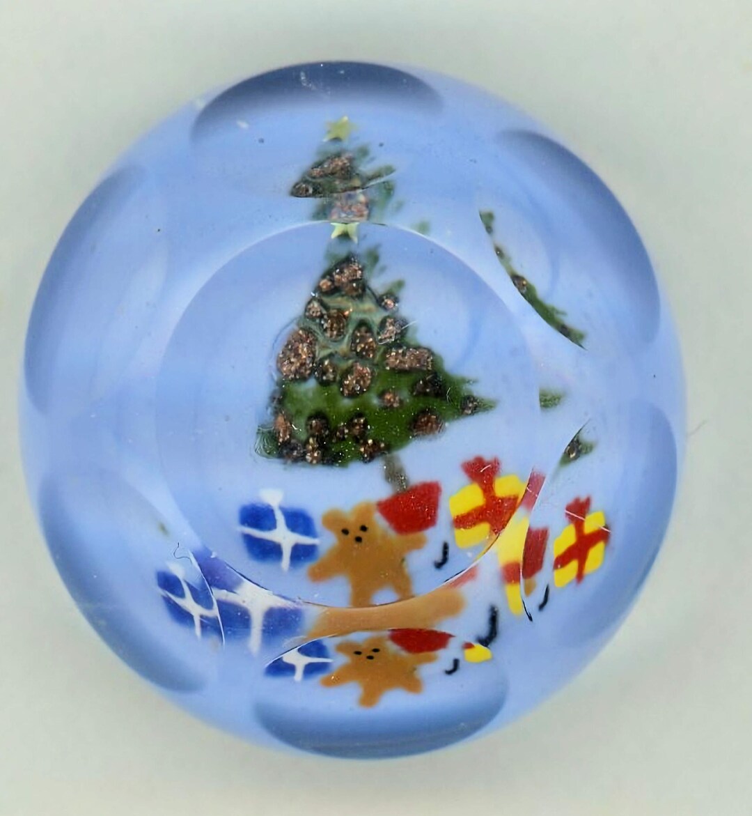 Gorgeous Hand Painted Paperweight Button by John Gooderham, His ...