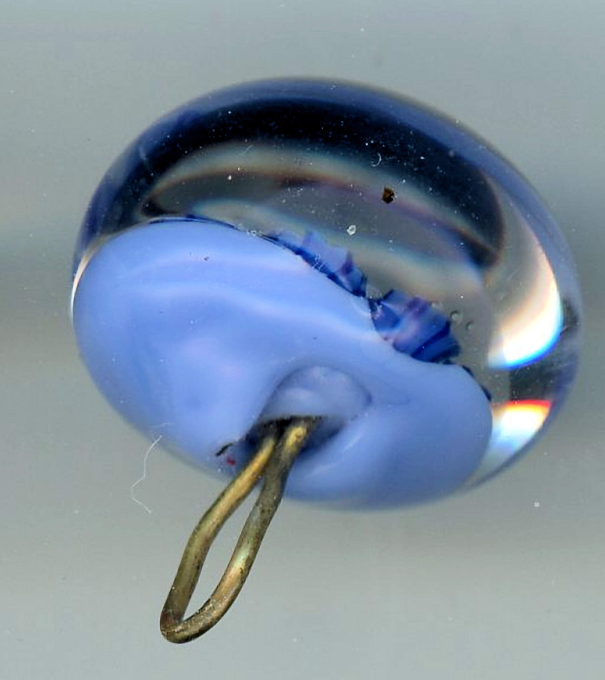 Star Millifoi Canes Paperweight Button Around Center Milli Signature J ...