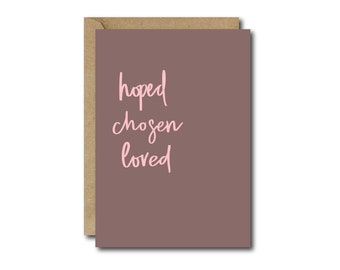 Adoption Cards - Etsy