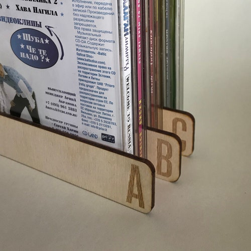 Eco Friendly Both Sides CD Dividers Set of 26 Horizontal A - Etsy