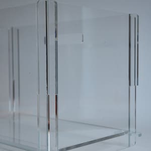 Vinyl Storage Box Display, Record Organizer, Plexiglass Vinyl Box ...