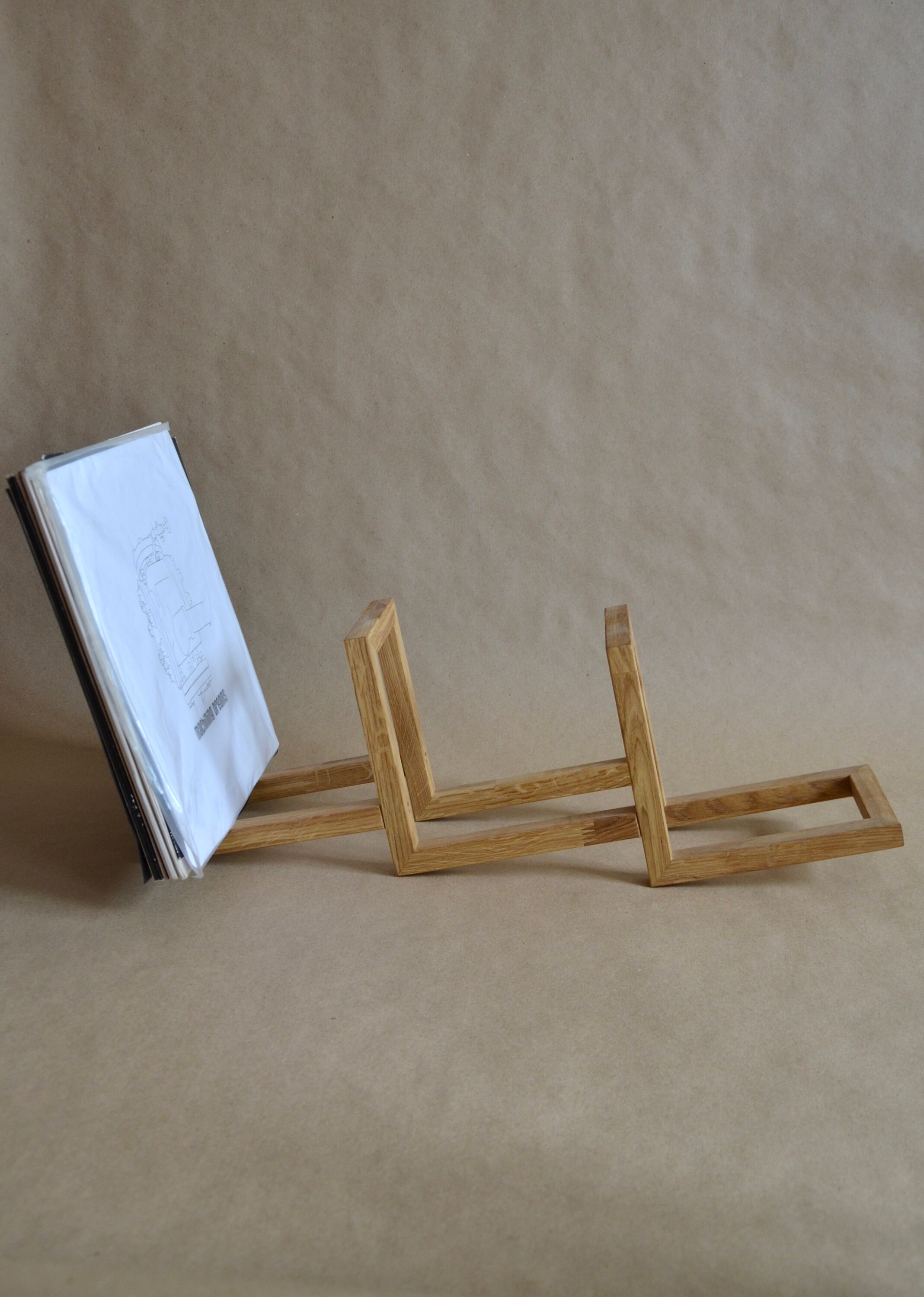 Wooden Modern 3 Tier Vinyl Rack Record Storage Minimalistic - Etsy