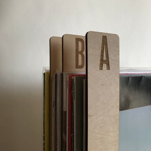 Eco Friendly Both Sides CD Dividers Set of 26 Horizontal A - Etsy