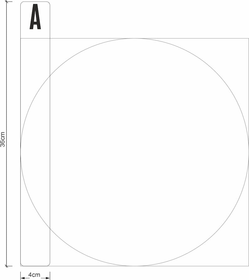 Black Vertical Both Sides Vinyl Record Dividers,set of 26 Vertical, A ...