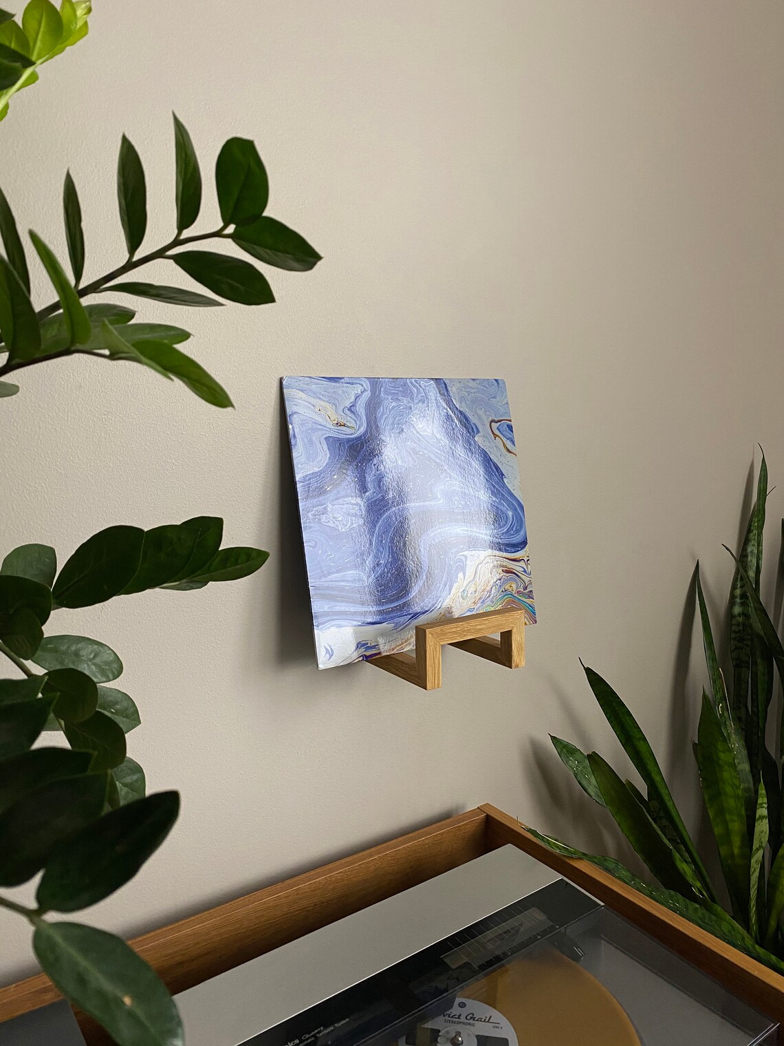 Unique Vinyl Rack Wall Record Rack Wood Vinyl Records - Etsy