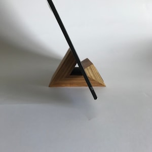 Now Playing Vinyl Record Display Stand | Wooden Album Cover Holder With ...