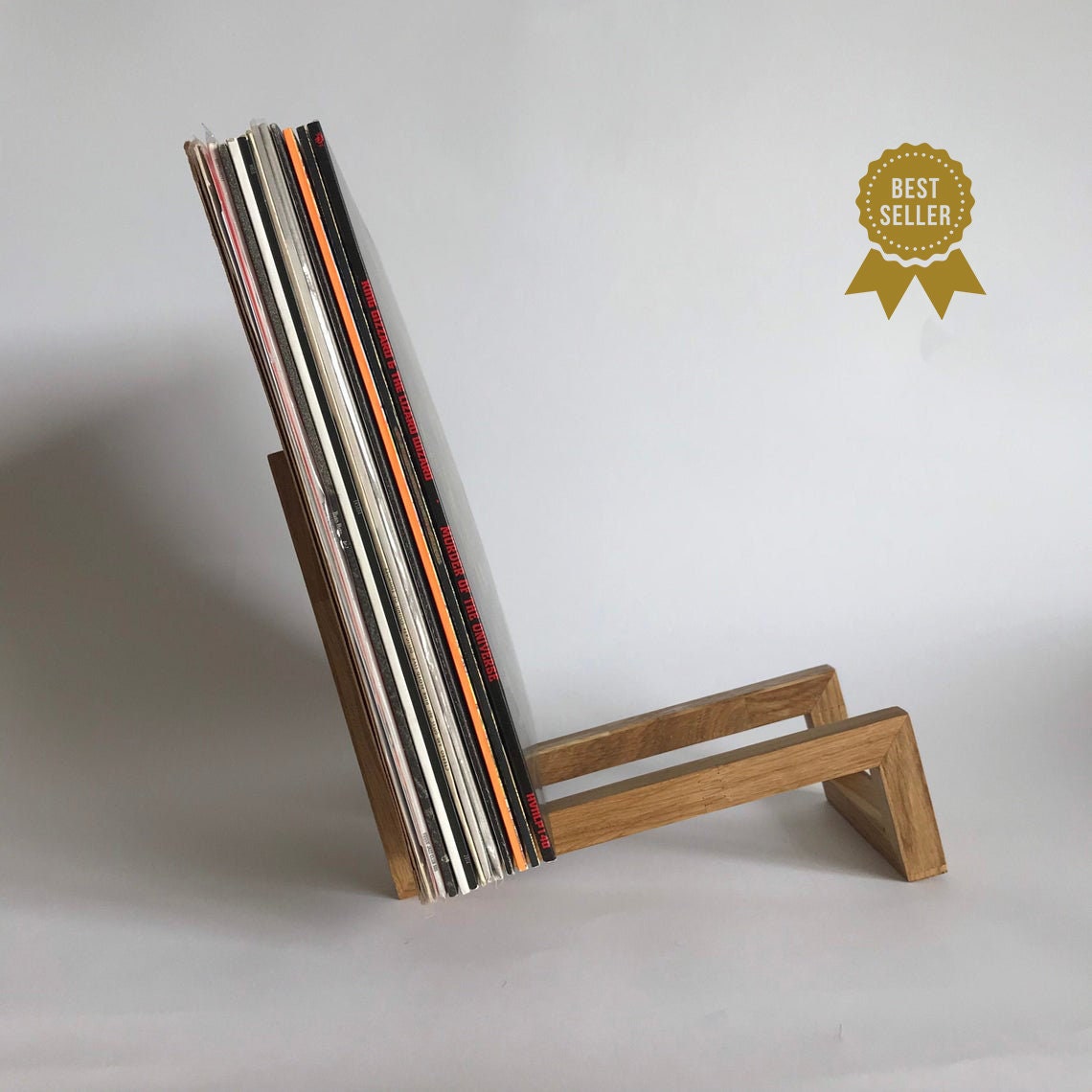 Unique Vinyl Rack Wood Vinyl Records Storage Modern Design - Etsy