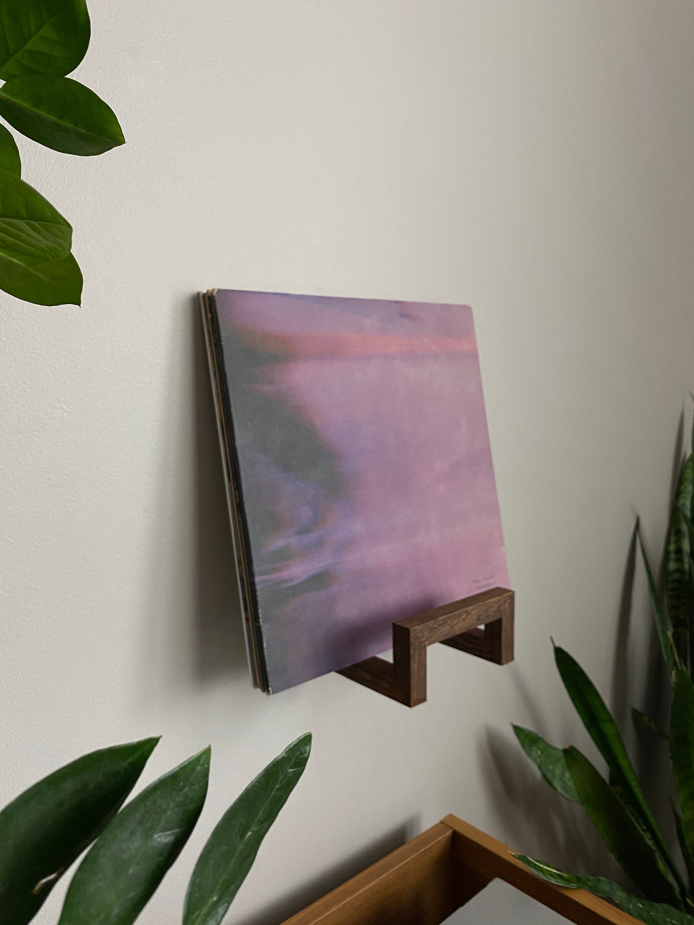 Unique Vinyl Rack Wall Record Rack Wood Vinyl Records - Etsy