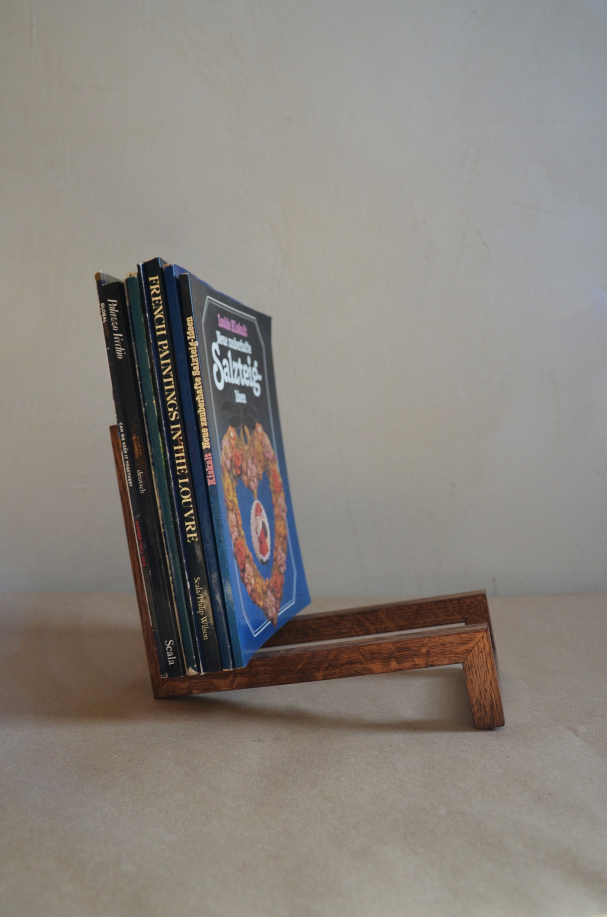 Modern Magazine Rack Wood Vinyl Records Storage Modern - Etsy